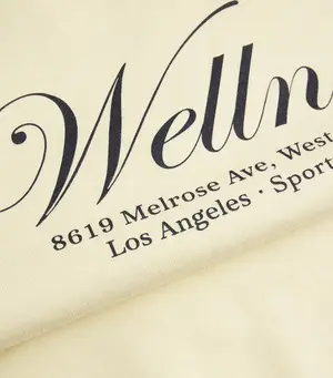 Sporty & Rich Cotton Graphic Sweatshirt