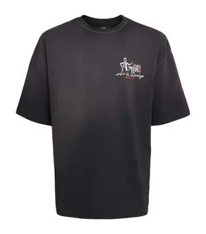 Amiri Cotton Studio T-shirt - Black