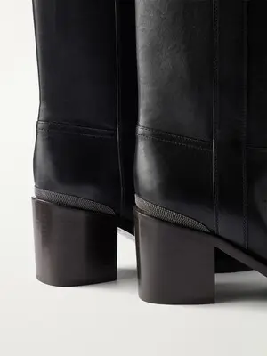 Brunello Cucinelli Leather Knee-high Boots