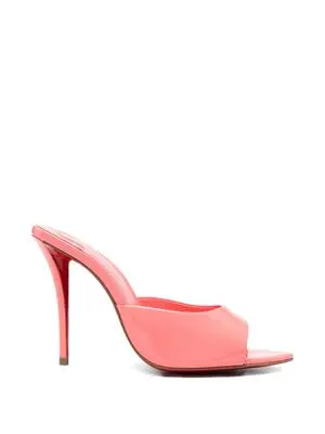 CHRISTIAN LOUBOUTIN Christian Louboutin Patent Leather Mules Multicolor
