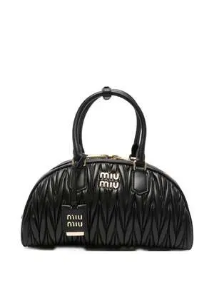 Miu Miu Matelassé Top Handle Bag - Multicolor