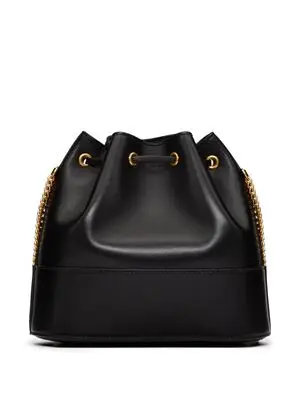 Valentino Garavani Vlogo Signature Leather Mini Bucket Bag