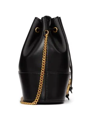 Valentino Garavani Vlogo Signature Leather Mini Bucket Bag