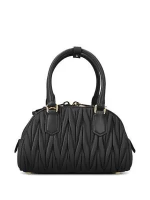 Miu Miu Arcadie Quilted Leather Handbag - Multicolor