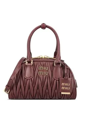 Miu Miu Arcadie Leather Handbag - Multicolor