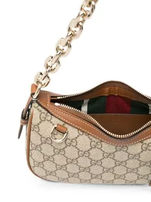 Gucci Gg Emblem Small Shoulder Bag - Multicolor