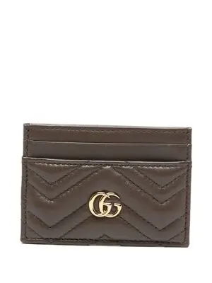 Gucci Gg Marmont Leather Card Case - Multicolor