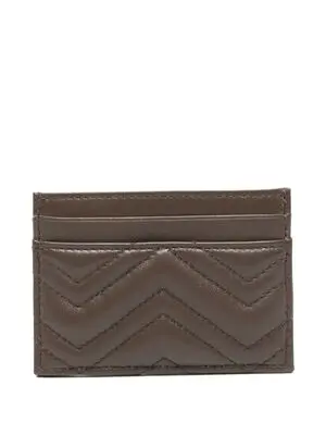 Gucci Gg Marmont Leather Card Case - Multicolor