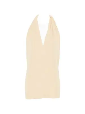 TOTEME TOTEME Sleeveless Halterneck Top Multicolor