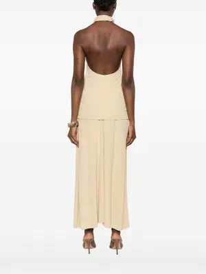 TOTEME Sleeveless Halterneck Top - Multicolor