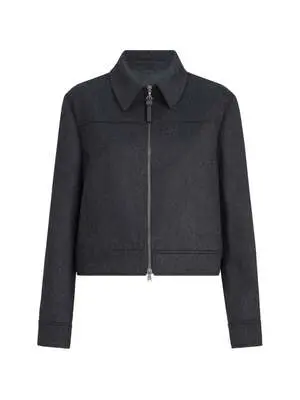 Brunello Cucinelli Zipped Wool Jacket - Multicolor
