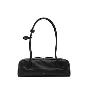 Alaïa Lambskin Top Handle Bag - Black