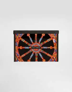 Dolce & Gabbana Carretto Print Triangle Bikini