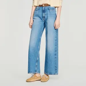 Sandro Shearling Lined Suede Boat Shoes