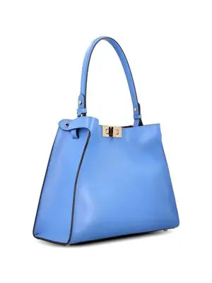 Fendi Way Medium Leather Tote - Multicolor