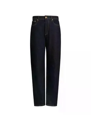 Alberta Ferretti Contrast Stitching Jeans