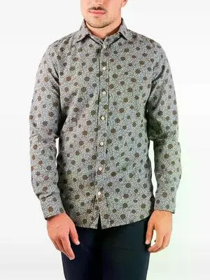 KOIKE BARCELONA Floral-print Long-sleeve Shirt