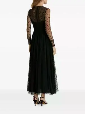 Alberta Ferretti Lace Maxi Dress
