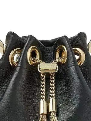 JIMMY CHOO Bon Bon Micro Bucket Bag