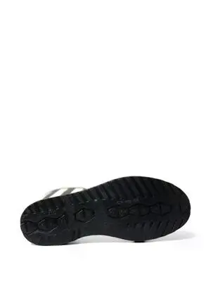Dolce & Gabbana Striped Knee-high Rubber Boots - Black