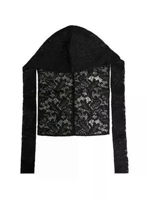 Dolce & Gabbana Floral Lace Head Wrap
