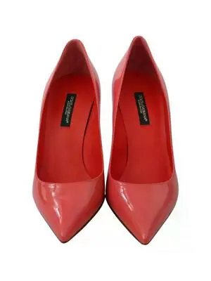 Dolce & Gabbana Patent Leather Pointed-toe Stiletto Pumps