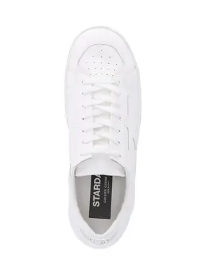 GOLDEN GOOSE Stardan Leather Sneakers - White