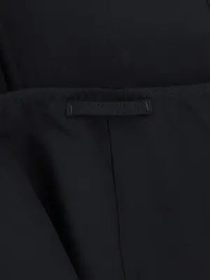 Gucci Jersey Crepe Flared Pants - Black