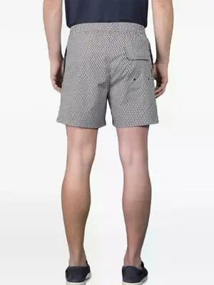 MOORER Geometric Print Swim Shorts