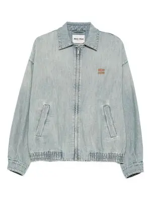 Miu Miu Denim Cotton Jacket - Multicolor