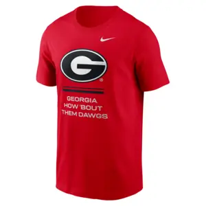 Nike Georgia Sideline Dri-fit College T-shirt - Red