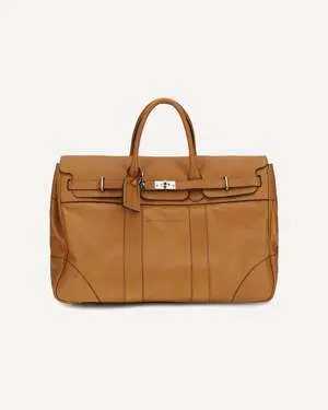 Brunello Cucinelli Leather Travel Bag