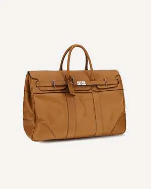 Brunello Cucinelli Leather Travel Bag