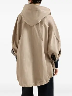 Brunello Cucinelli Cotton And Linen Blend Parka Coat