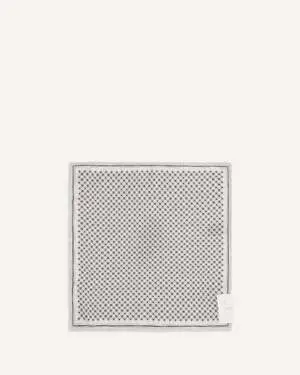 Brunello Cucinelli Silk Pochette With Geometric Pattern