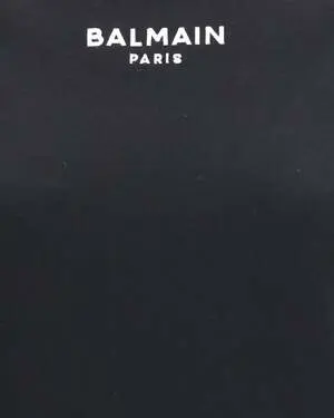 Balmain Cotton Logo T-shirt - Black