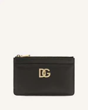 Dolce & Gabbana Leather Card Holder With Logo