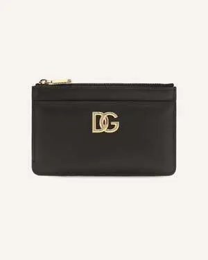 Dolce & Gabbana Leather Card Holder With Logo