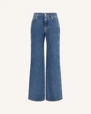 Balmain Straight Wide-leg Jeans