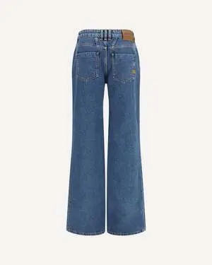 Balmain Straight Wide-leg Jeans