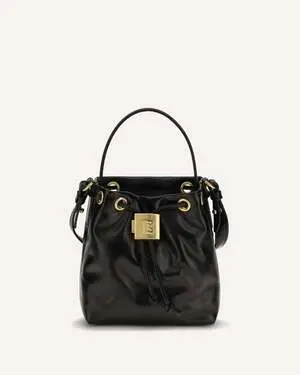 Balmain Pulse Bucket Bag - Black