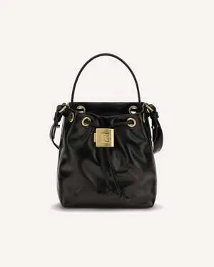 Balmain Pulse Bucket Bag - Black