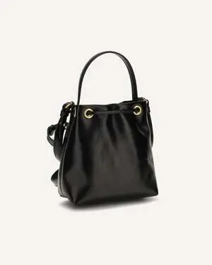 Balmain Pulse Bucket Bag - Black