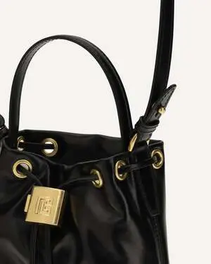 Balmain Pulse Bucket Bag - Black