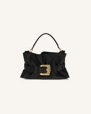 Balmain Medium Anthem Handbag With Belt Detail