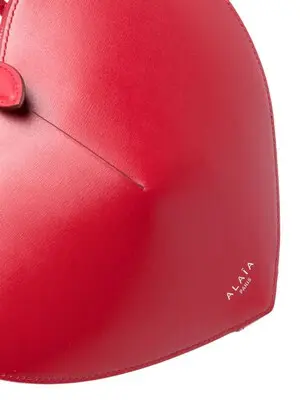Alaïa Le Coeur Heart Leather Crossbody Bag