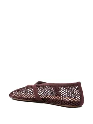 Alaïa Fishnet Ballet Flats