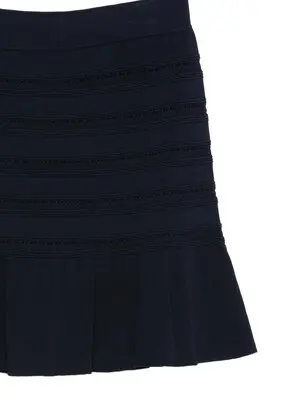 BLUGIRL Crochet Skirt With Ruffle Hem