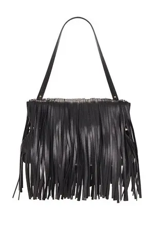 Givenchy Pinch Soft Clutch With Fringe Detail