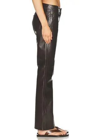 Citizens Of Humanity Genova Low Rise Bootcut Trousers - Chocolate